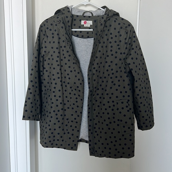 Boden | Jackets & Coats | Boden Polka Dot Riley Waterproof Jacket Rare ...